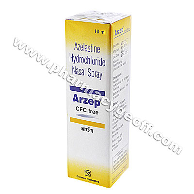 Arzep Nasal Spray (Azelastine) - 0.10% w/v (10mL) :: Allergies ...